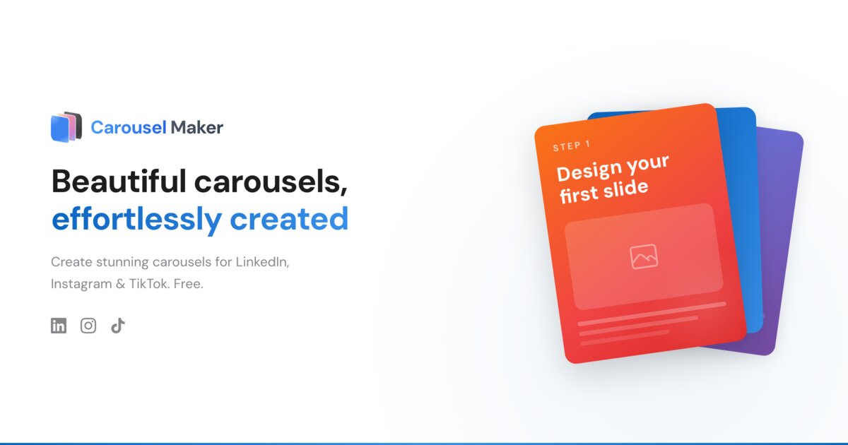 34+ Professional Carousel Templates | CarouselMaker | Carousel Maker